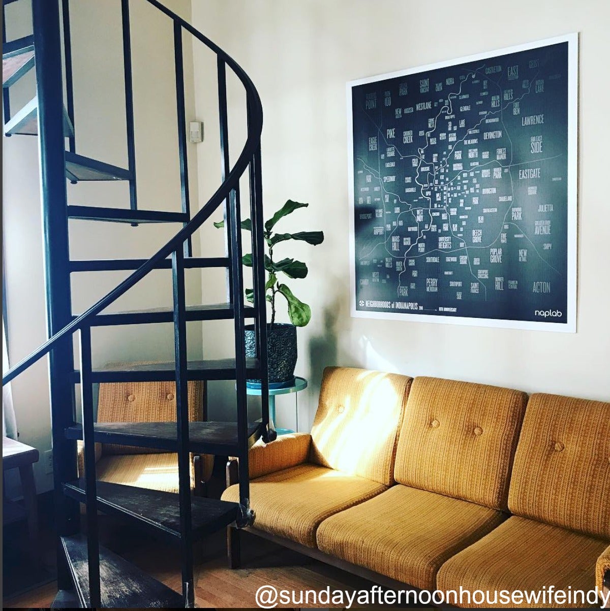 Naplab Neighborhoods of Indianapolis Map | My Site