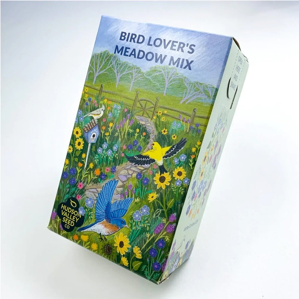 Bird Lovers Meadow Mix - Wildflower Seed Shaker Box | My Site