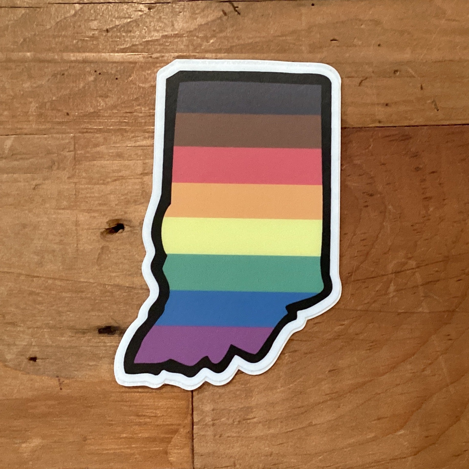 Indiana Pride Sticker | My Site