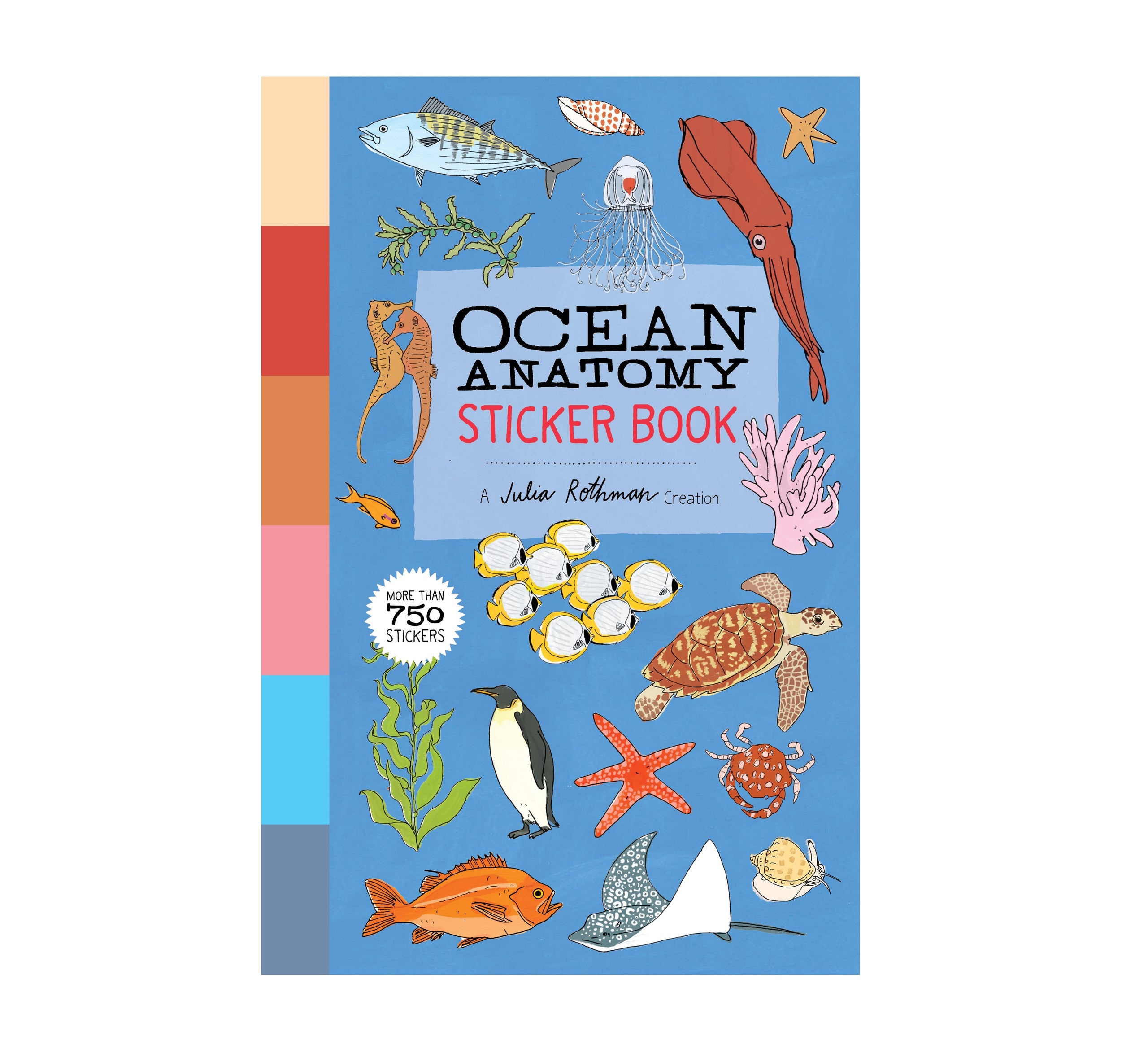 Ocean Anatomy Sticker Book | My Site