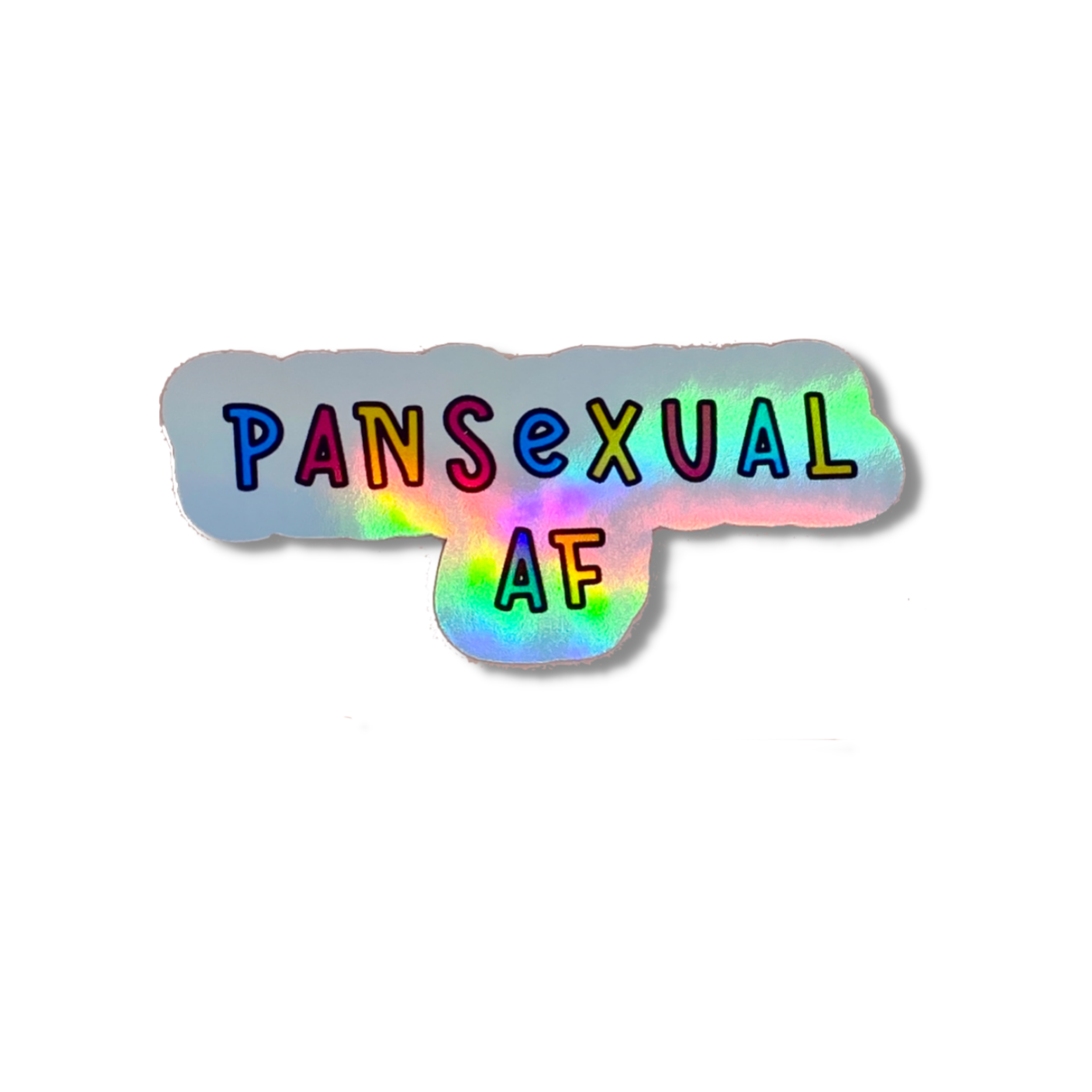 Pansexual Holographic Vinyl Sticker / LGBTQ Stickers | My Site