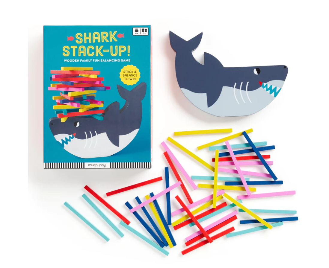Shark Stack-up! Wooden Balancing Game | My Site